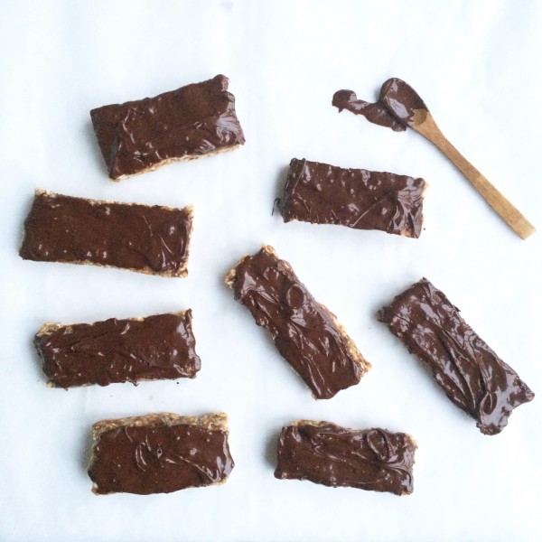 Granola repen met pure chocolade - Feelgoodbyfood