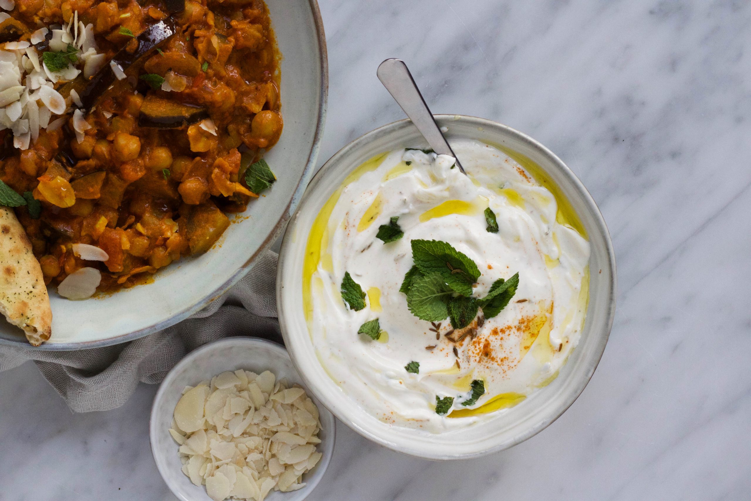 Raita (Indiase yoghurt) - voor bij curry - Feelgoodbyfood